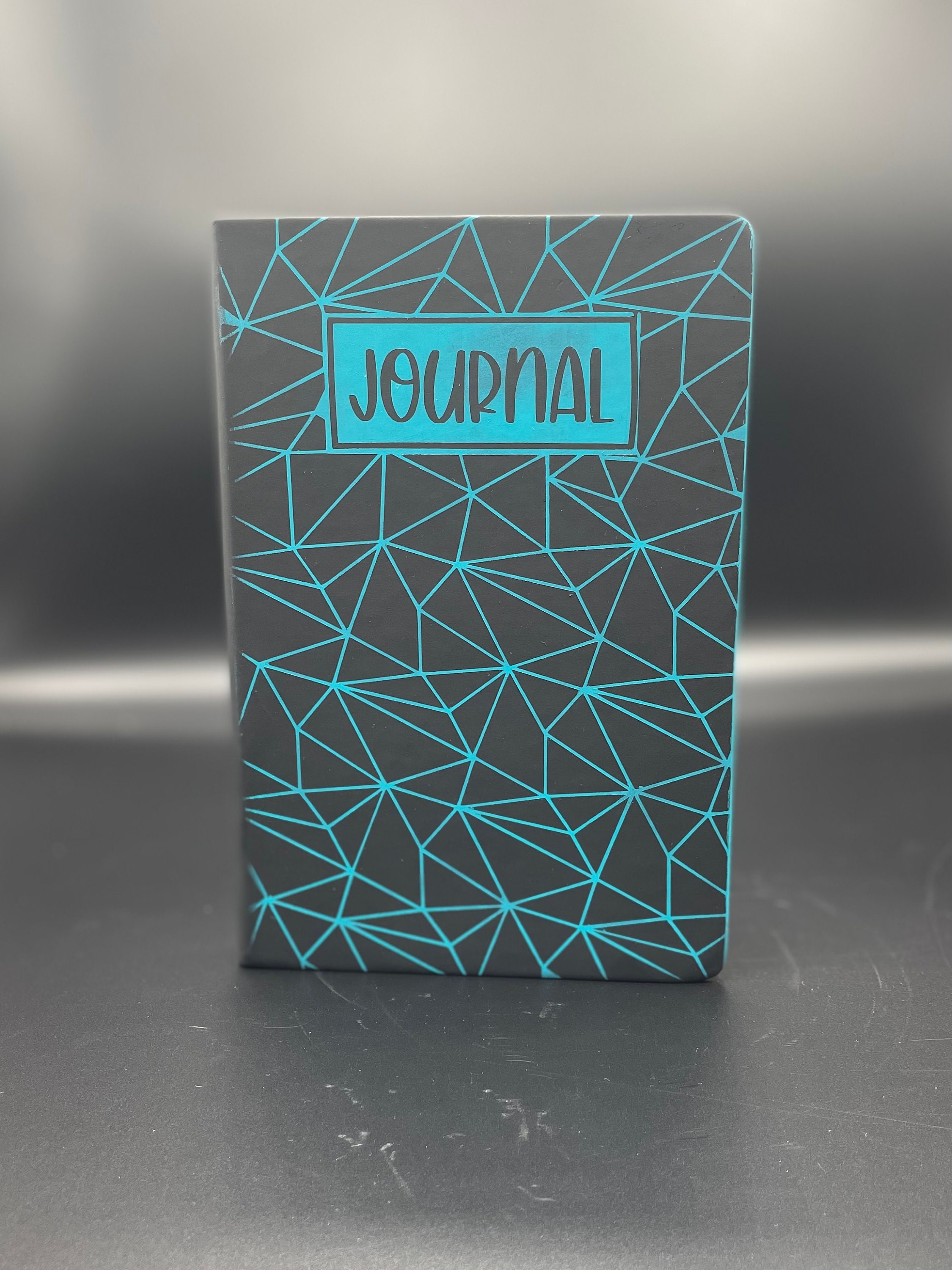 Geometric A5 Journal (customizable) - Etsy