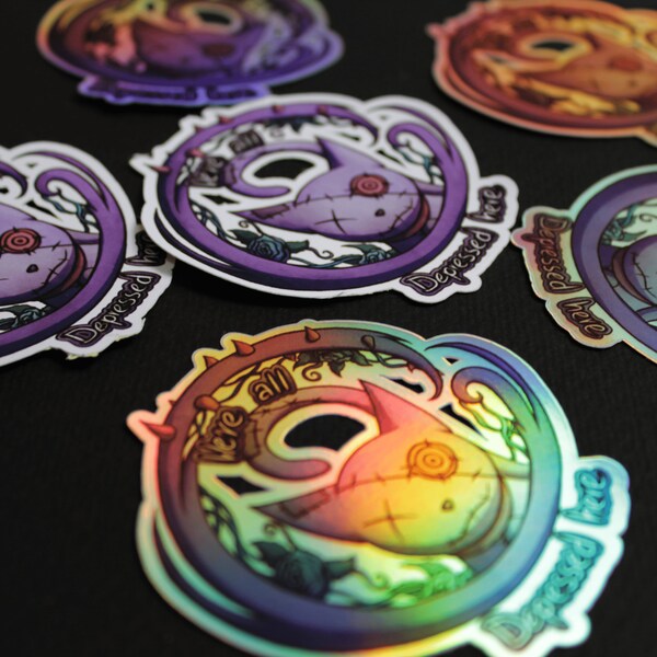 Creepy Cute Stickers - Etsy