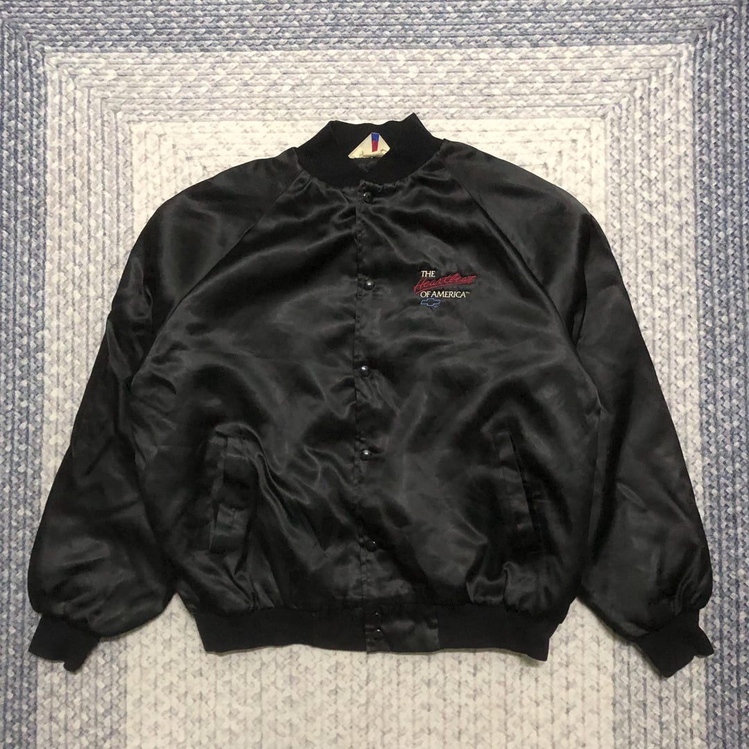 Rare Vintage 90s Chevrolet ‘the Heartbeat of America’ Varsity Jacket - Etsy