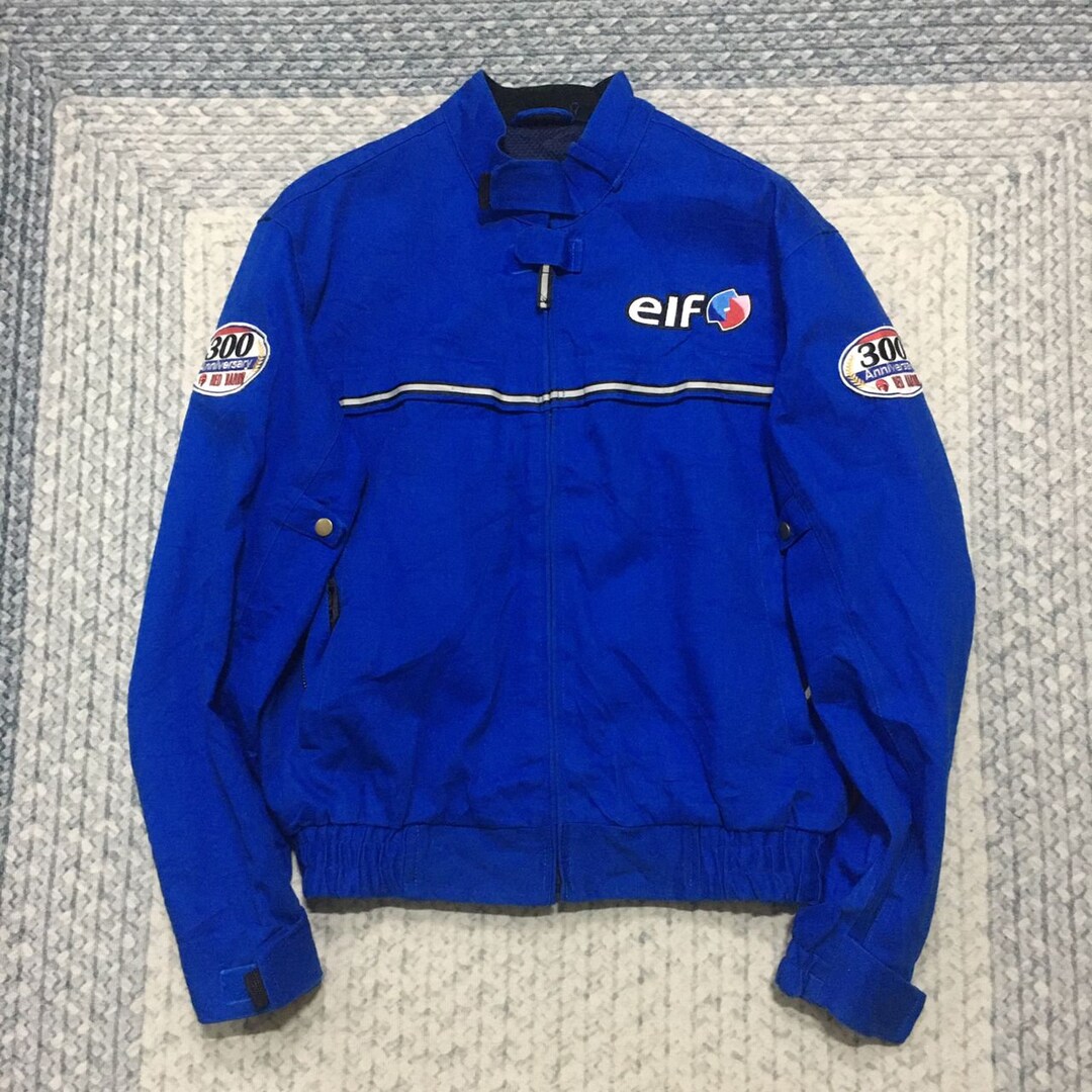Y2K ELF Motorcycle Jacket by Red Baron Japan - Etsy