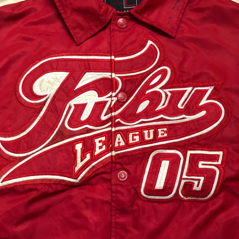 Rare Distressed Vintage Fubu Big Logo Hiphop Jacket / Red / Size XXL - Etsy