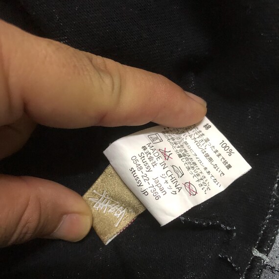 Stussy World Tour ‘Double Logo’ Mesh Tees - Gem