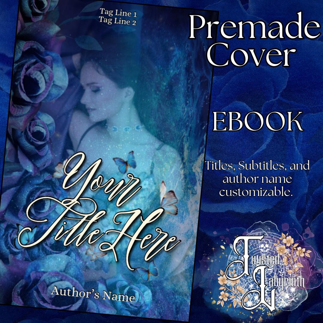 Premade Customizable Book Cover - Etsy