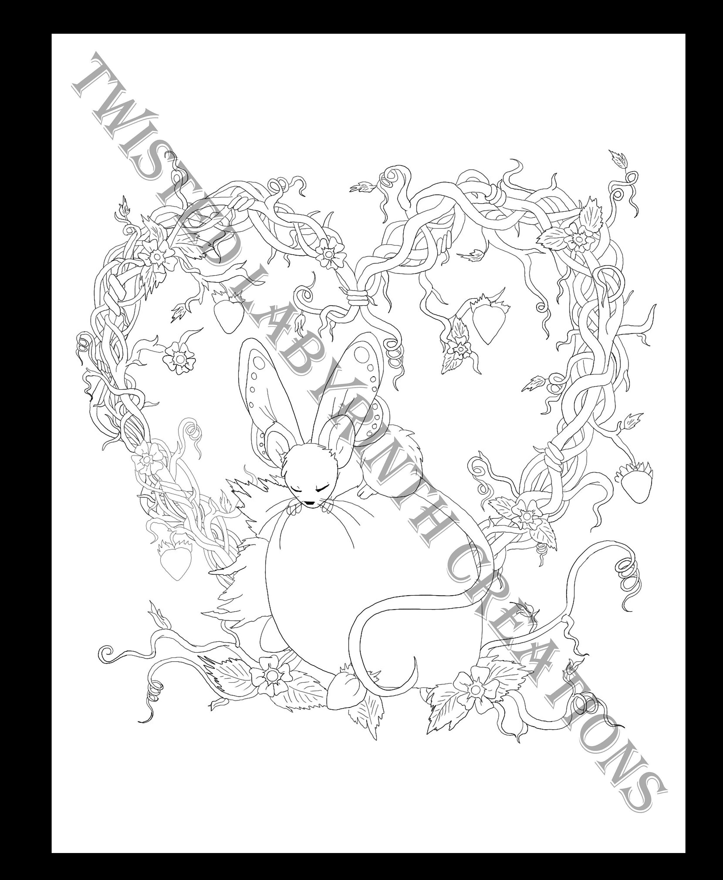 Sleeping Dreams Printable Color Page - Etsy