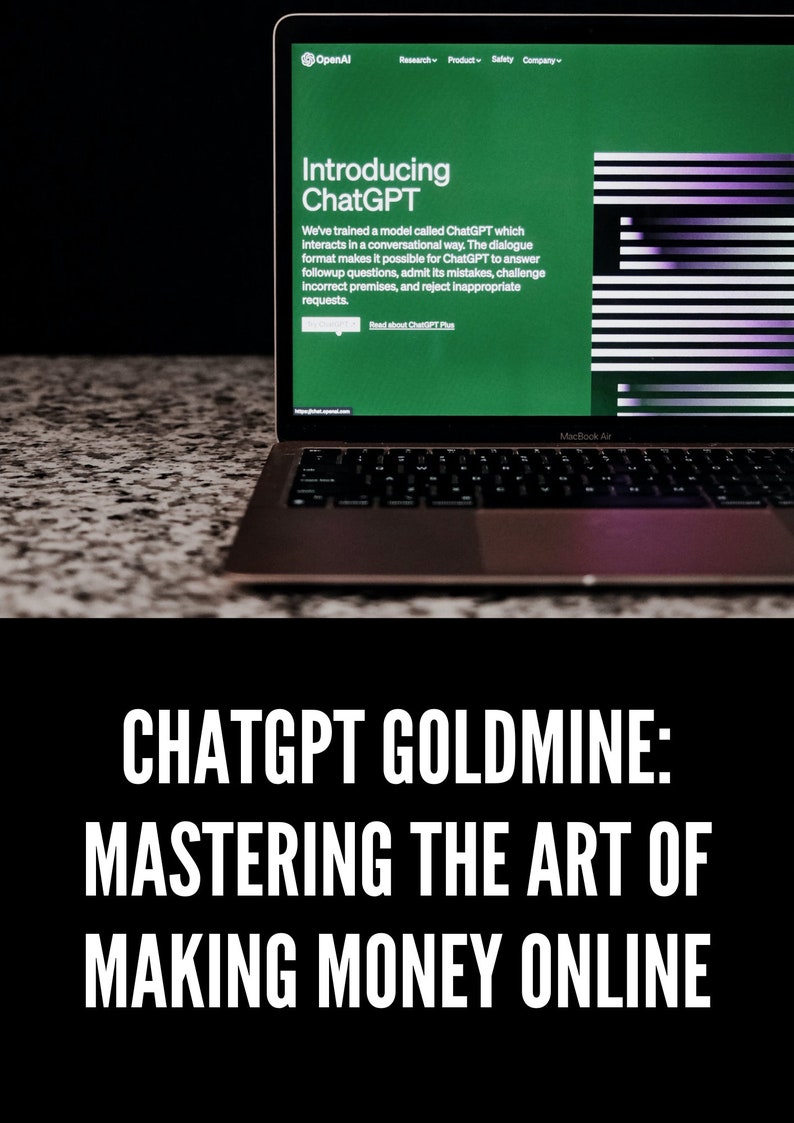 Chatgpt Goldmine: Mastering the Art of Making Money Online - Etsy