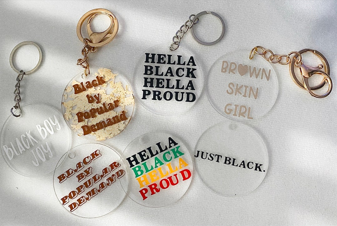 Black History Month- Acrylic Keychains - Etsy