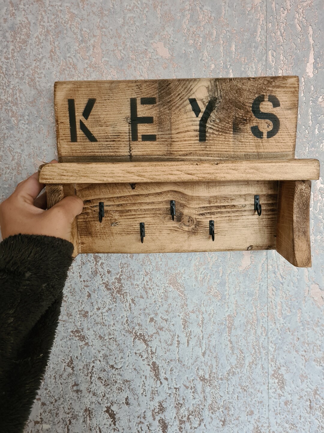 Handmade Key Rack - Etsy