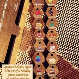 Wooden Perpetual Calendar for Kidsmontessori Classroom - Etsy