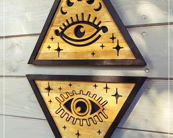 Moon Eyes Sign - Etsy