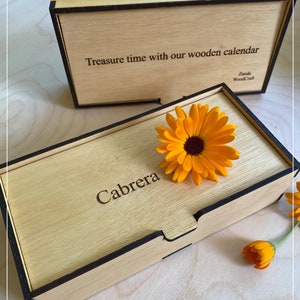 Wooden Perpetual Calendar for Kidsmontessori Classroom - Etsy