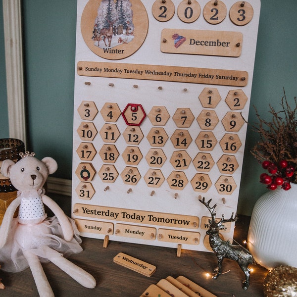 Learning Calendar - Etsy