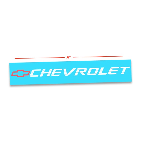 Chevrolet Decal - Etsy