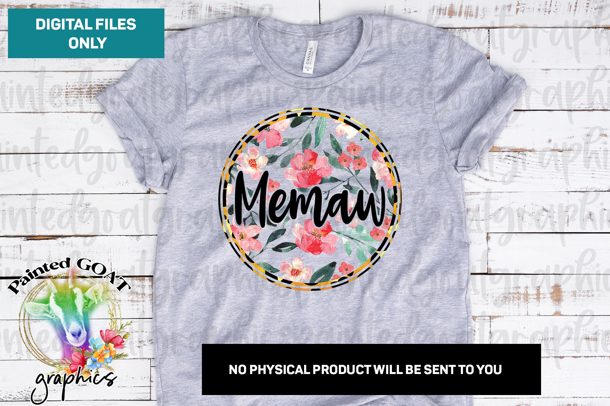 Memaw Circle PNG Floral Memaw PNG Memaw Sublimation Floral - Etsy