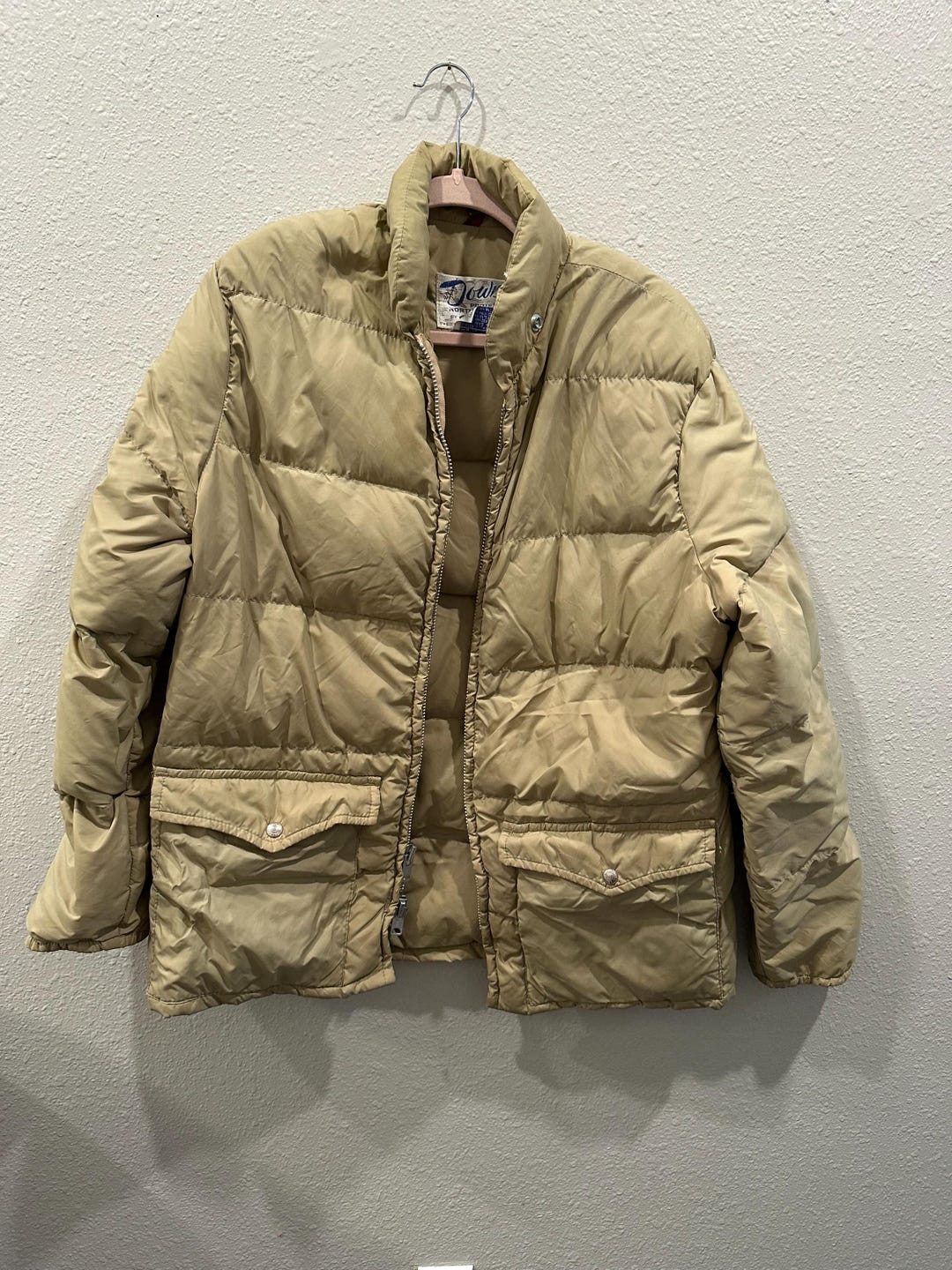 Vintage Down Puffer Jacket - Etsy