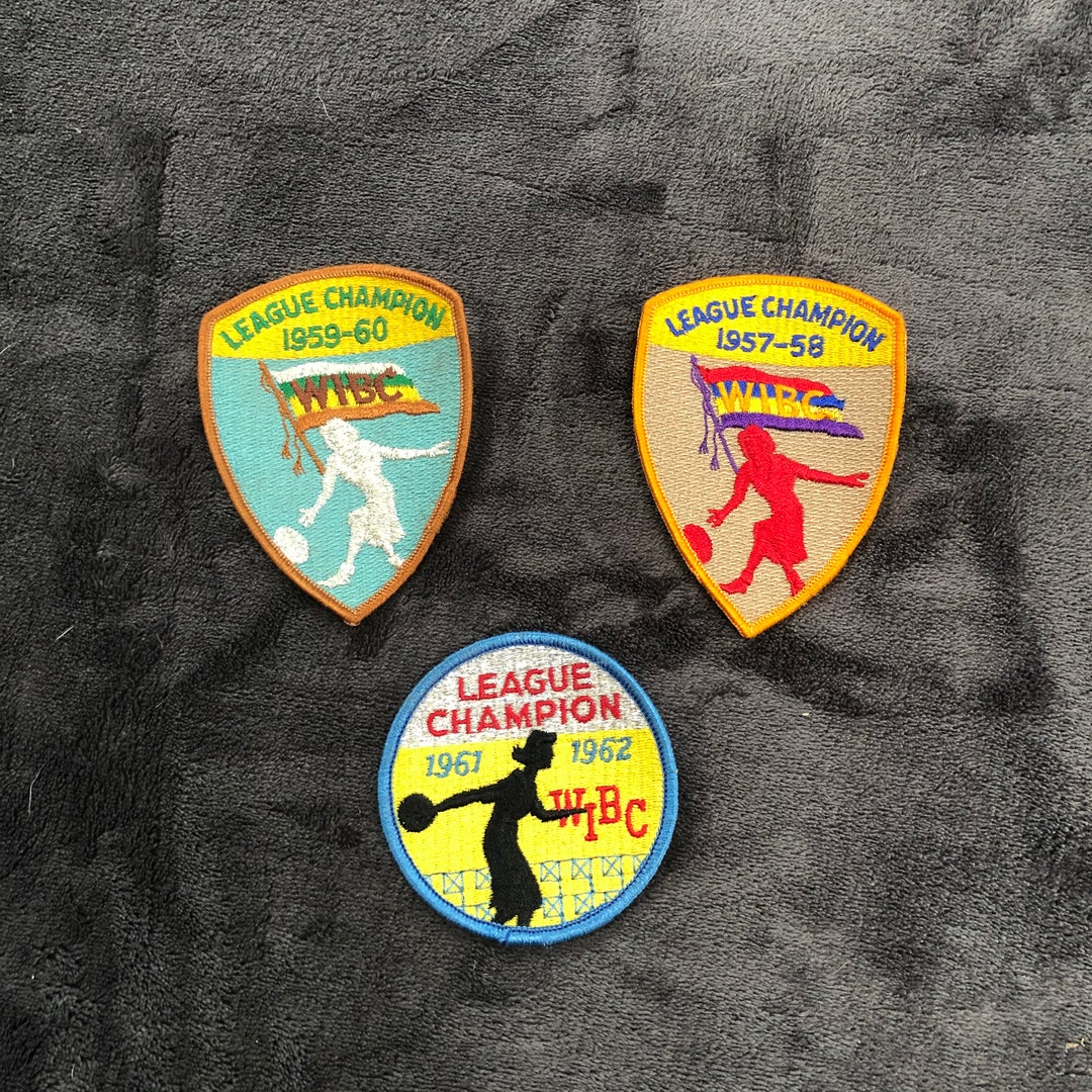 Lot of 3 1950s 1960s Colorful Vintage Women's Bowling WIBC - Etsy