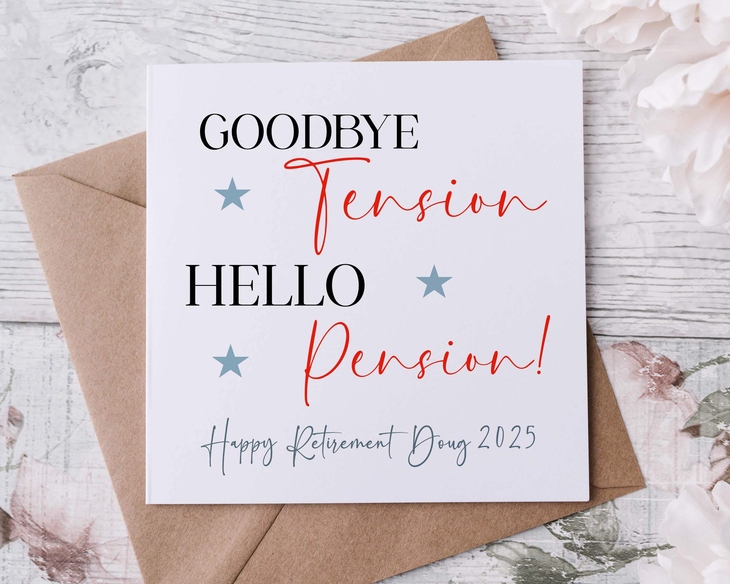 Funny Retirement Card New Job Card Retirement Work Card for Colleague ...