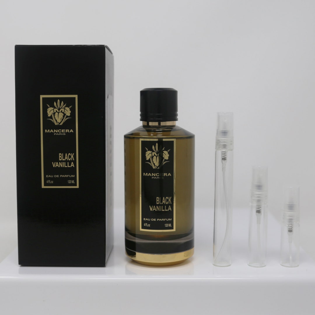 Mancera Black Vanilla 3ML 5ML 10ML Travel Size Sample Bottles - Etsy UK