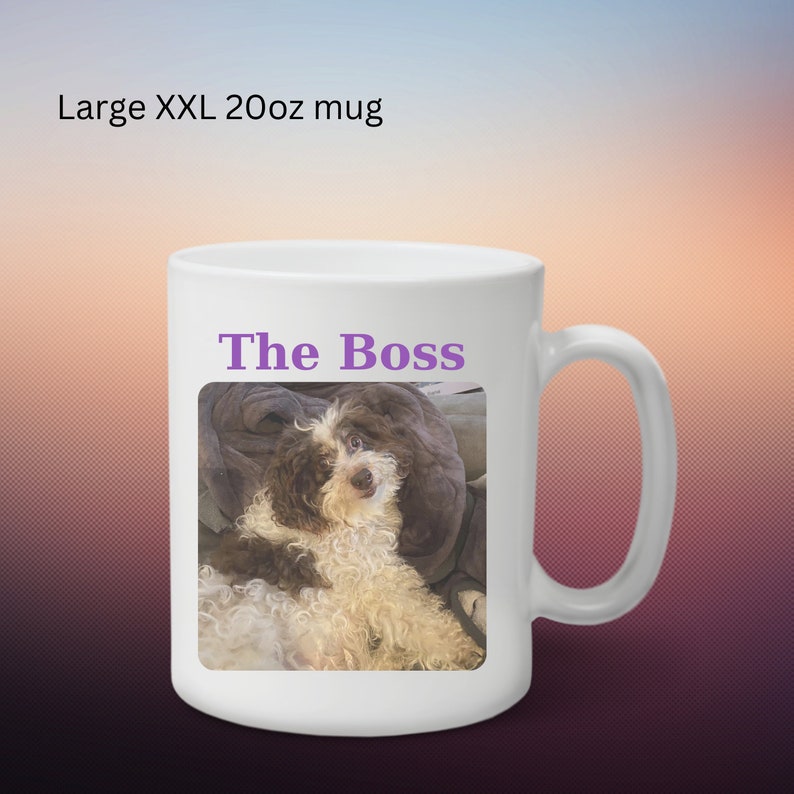XXL Personalised Large Mug 20oz Cup/mug - Etsy UK
