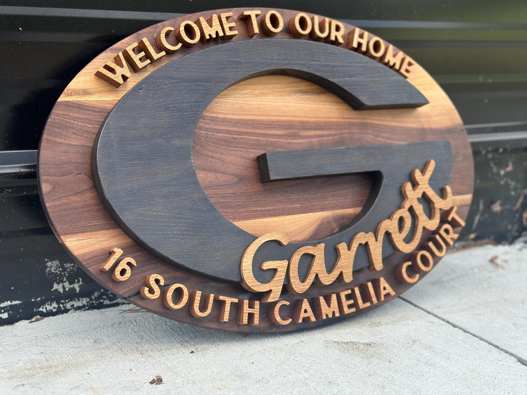 Custom UGA Wooden Sign - Etsy