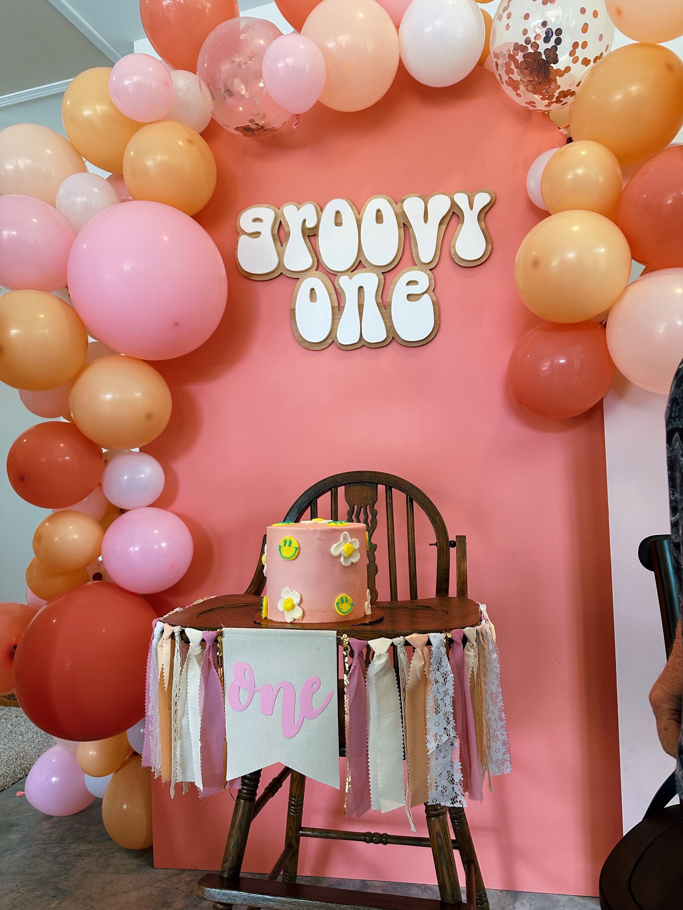 Groovy One Sign - Etsy