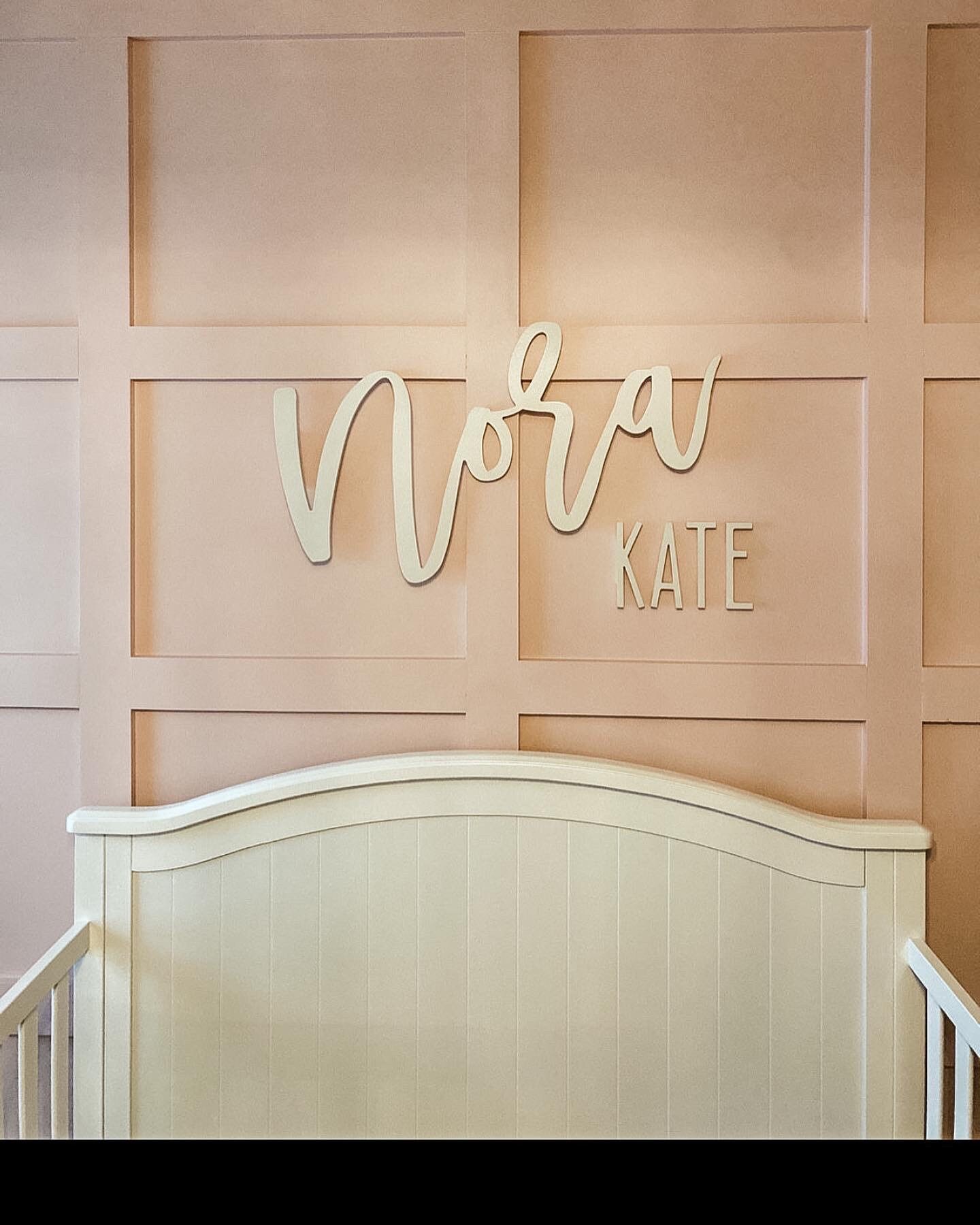 Freestanding Wooden Nursery Sign - Etsy