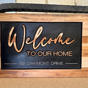 Custom Outdoor Welcome Sign - Etsy