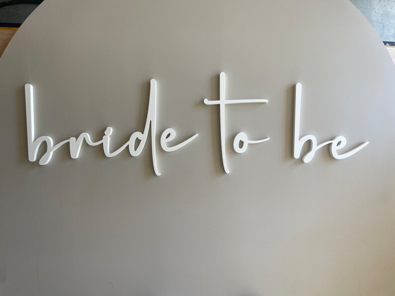 Modern Bride to Be Sign - Etsy