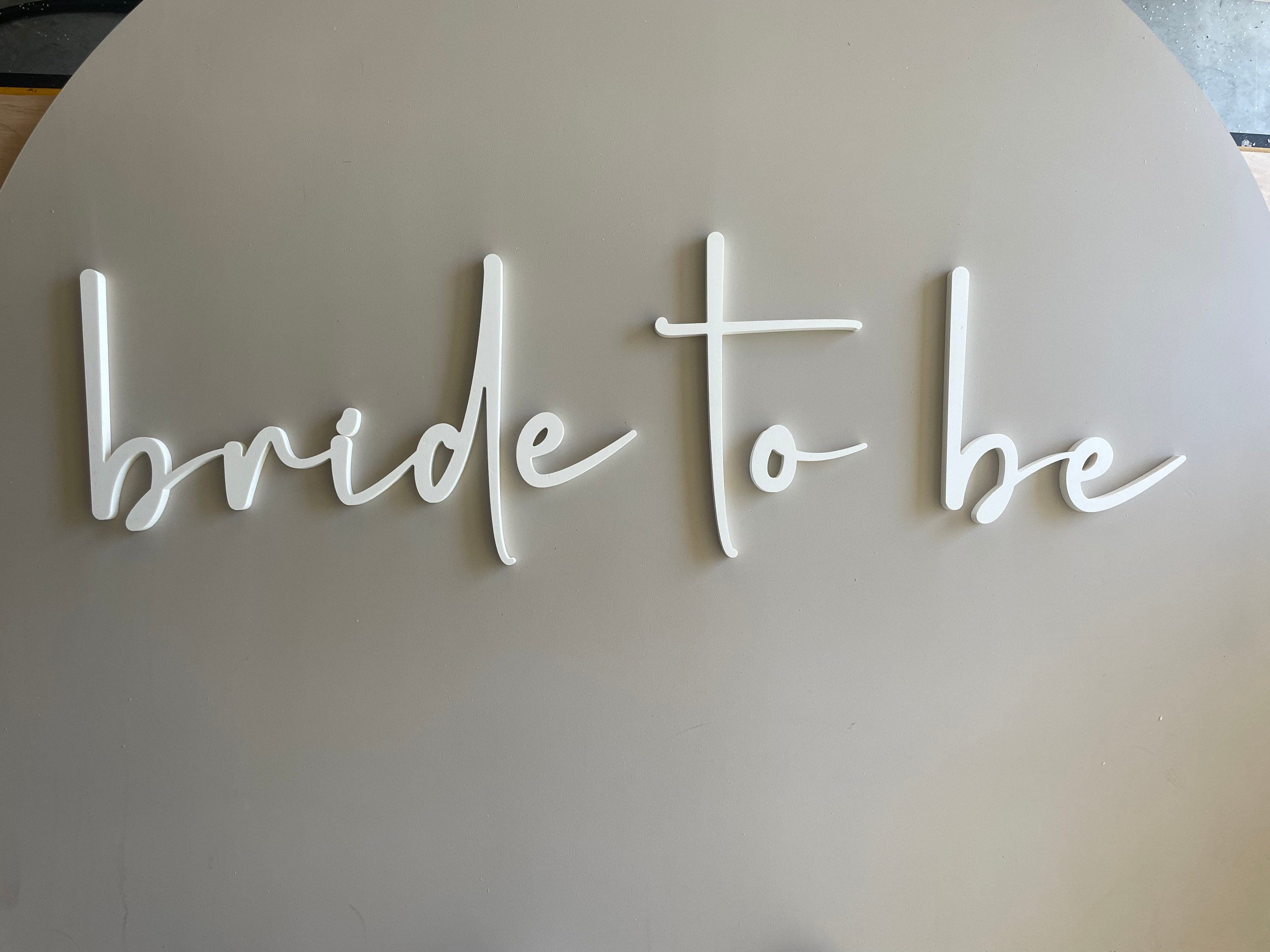 Modern Bride to Be Sign - Etsy