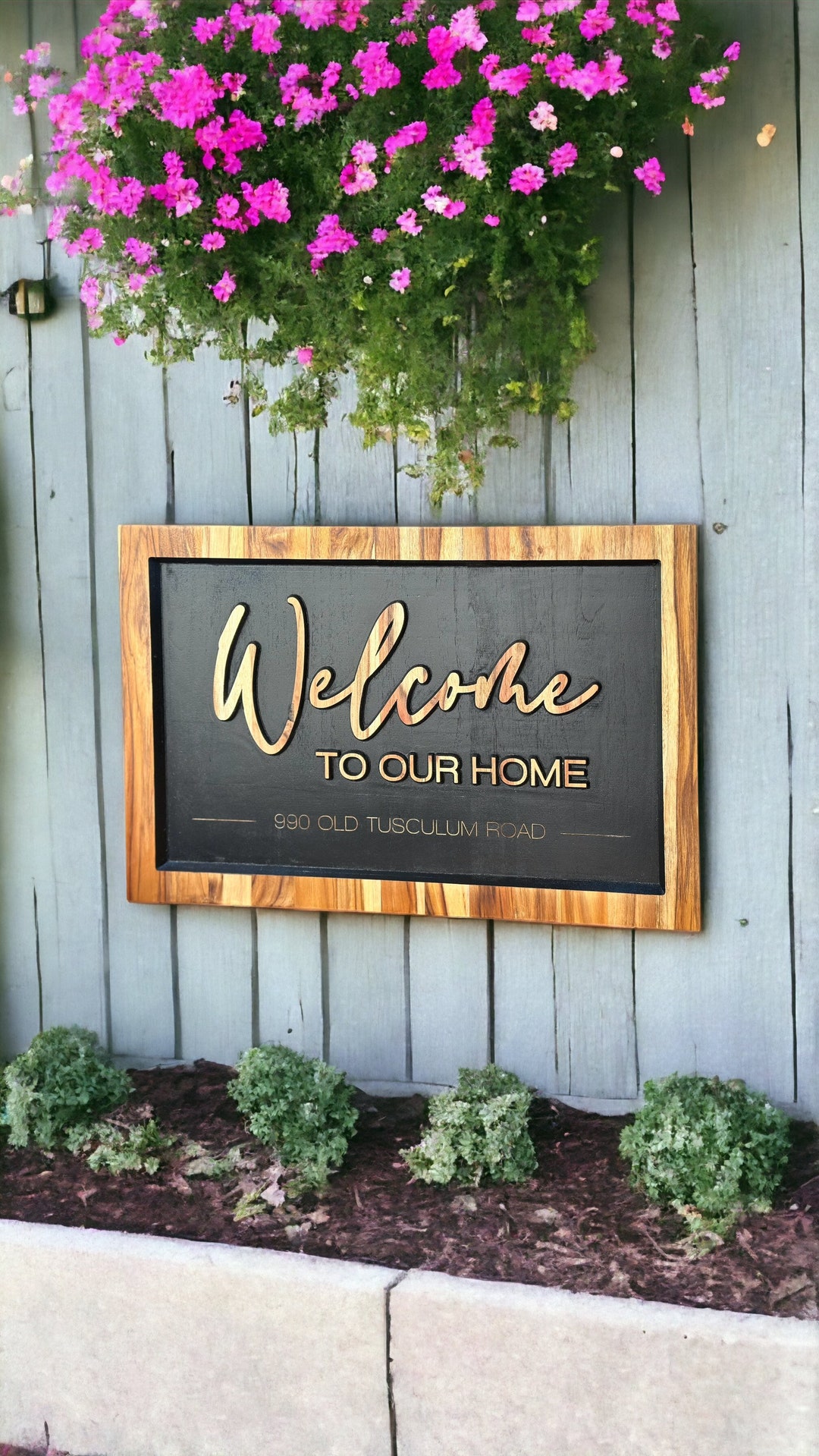 Custom Outdoor Welcome Sign - Etsy