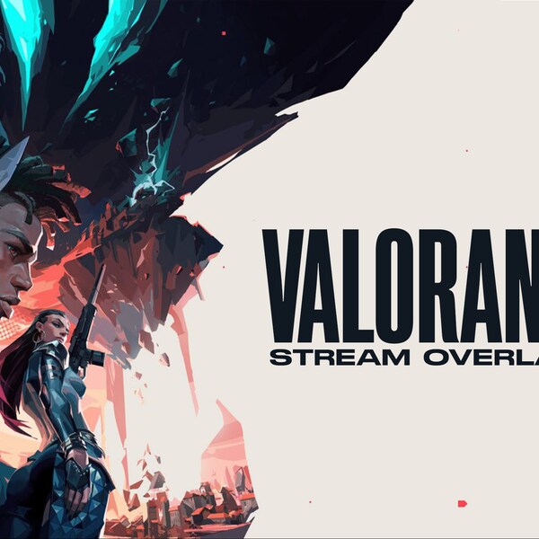 Valorant Stream Overlay - Etsy