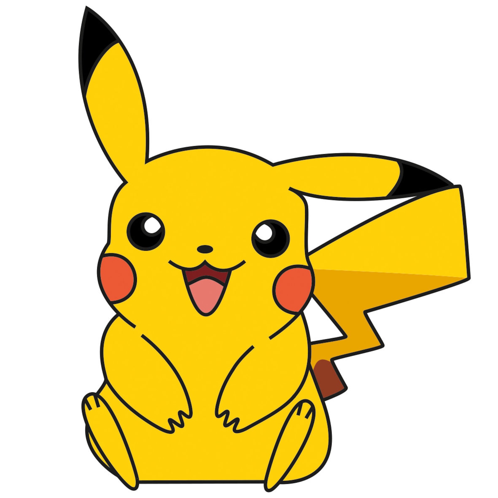 Pikachu Embroidery Design - Etsy