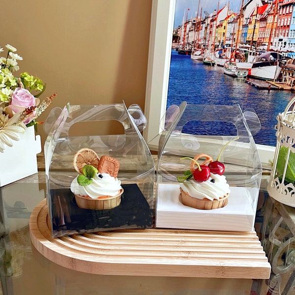 Clear Cupcake Boxes - Etsy