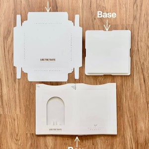 10 Sets Tall Clear Cake Boxes With Window,gorgeous Tiered Cake Boxes ...