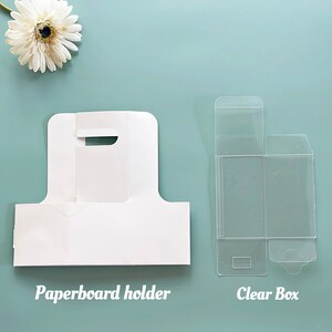 20 Pcs Cardboard Boxes With 20 Pcs Mini Clear Transparent Boxes,,kraft ...
