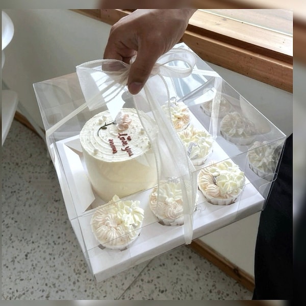 Bento Cake and Cupcake Box - Etsy