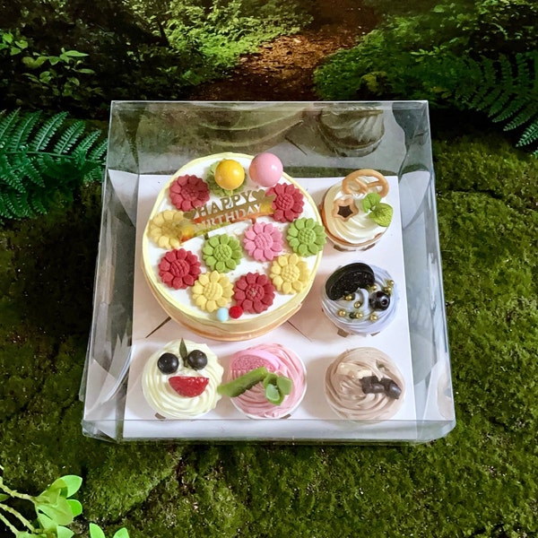 Bento Cake and Cupcake Box - Etsy