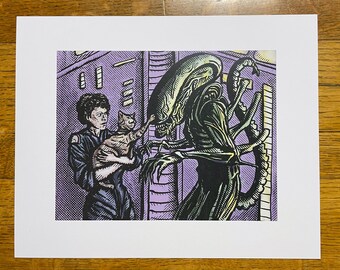 Alien Fan Art - Etsy