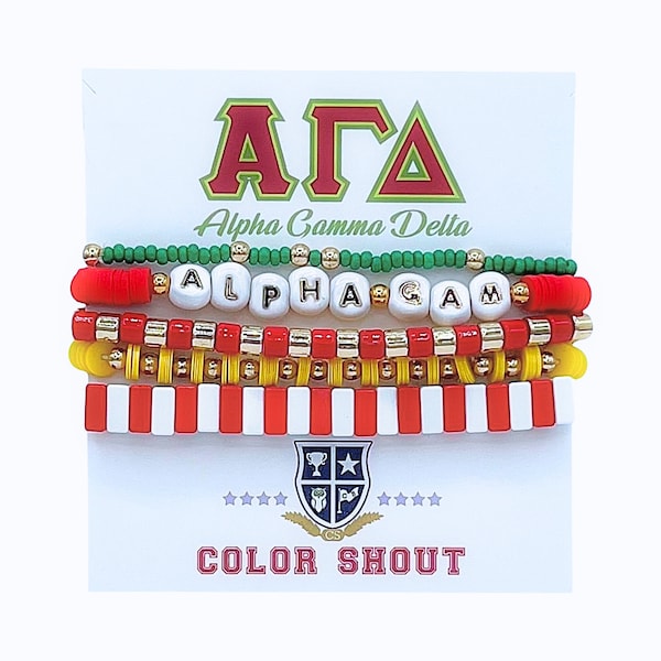 Alpha Gamma Delta Jewelry - Etsy
