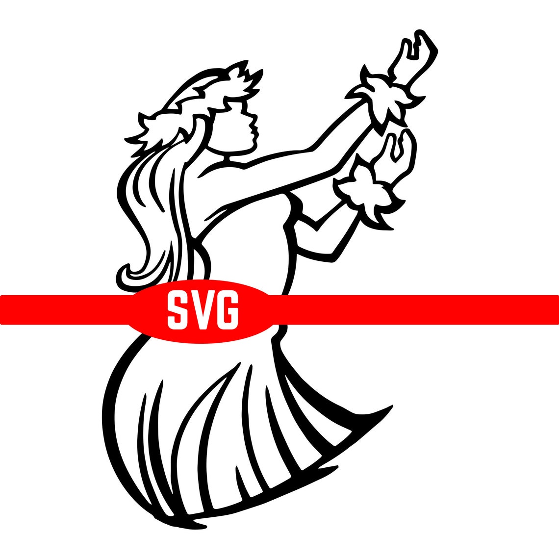 Hula Dancer Vector #1 - SVG, PNG, PDF - Etsy