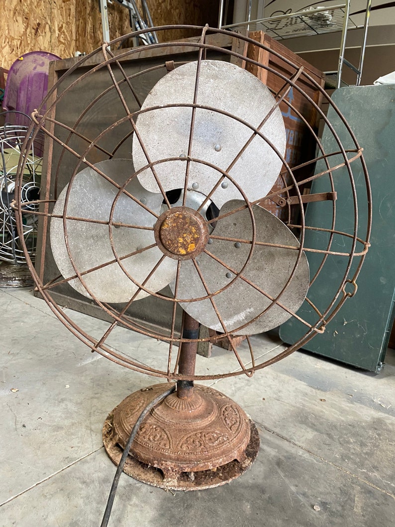 Robbins and Myers Huge Industrial Art Deco Shop Fan 30” - Etsy