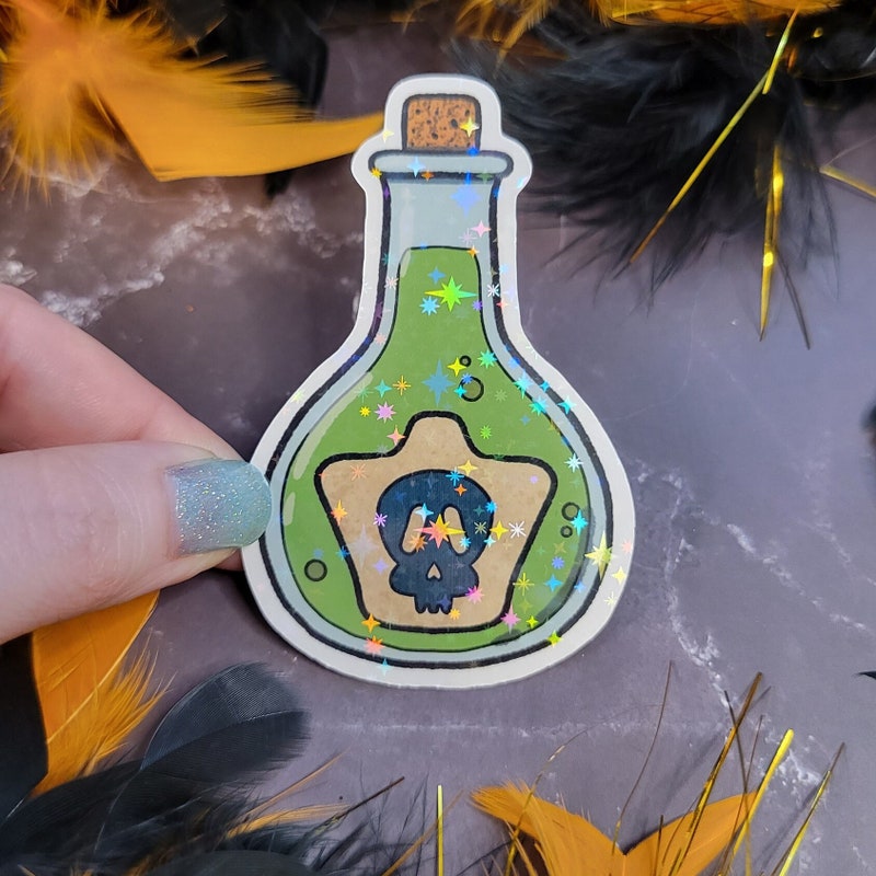 Creepy Potion Jar - Etsy