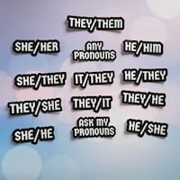Pronouns - Etsy