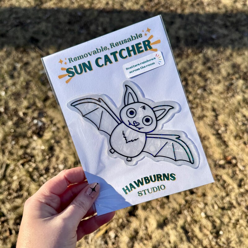 Bat Suncatcher - Etsy
