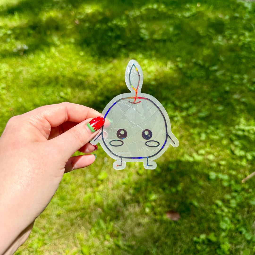 Junimo Sun Catcher Vinyl Holographic Window Cling Sticker Rainbow Maker ...