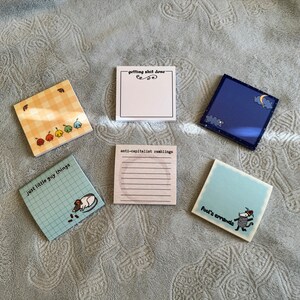 Just Little Guy Things Post-it Notes 50 Sheets Sticky Stationary Cute ...