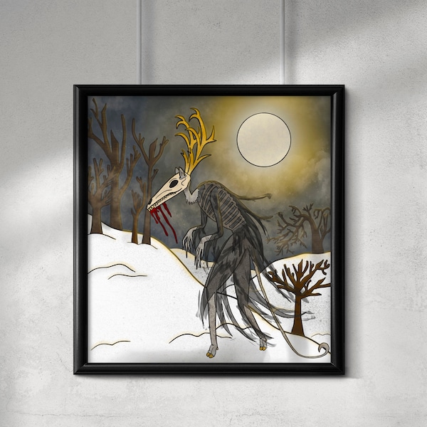 Wendigo Art - Etsy