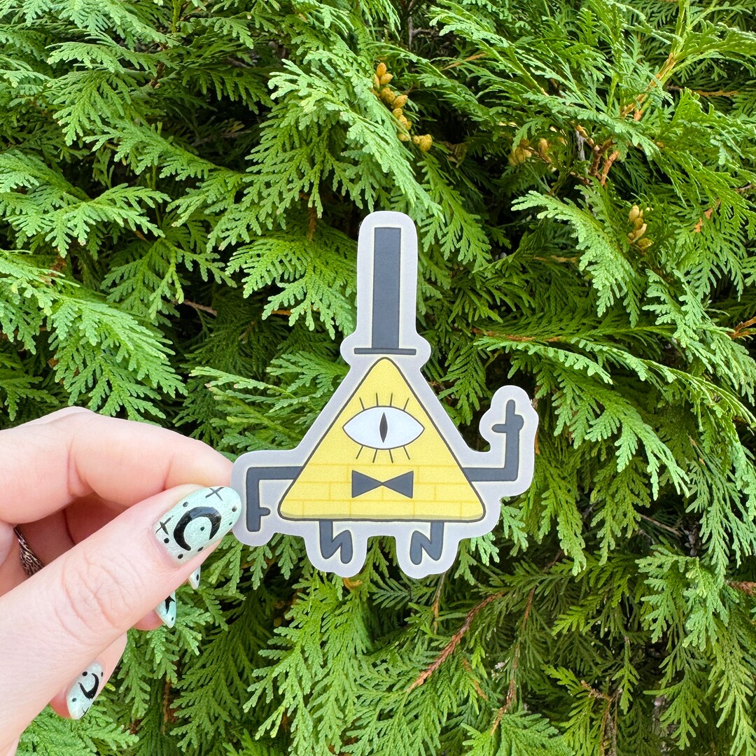 Interdimensional Demon Sticker Holographic Water Proof Bottle Laptop ...