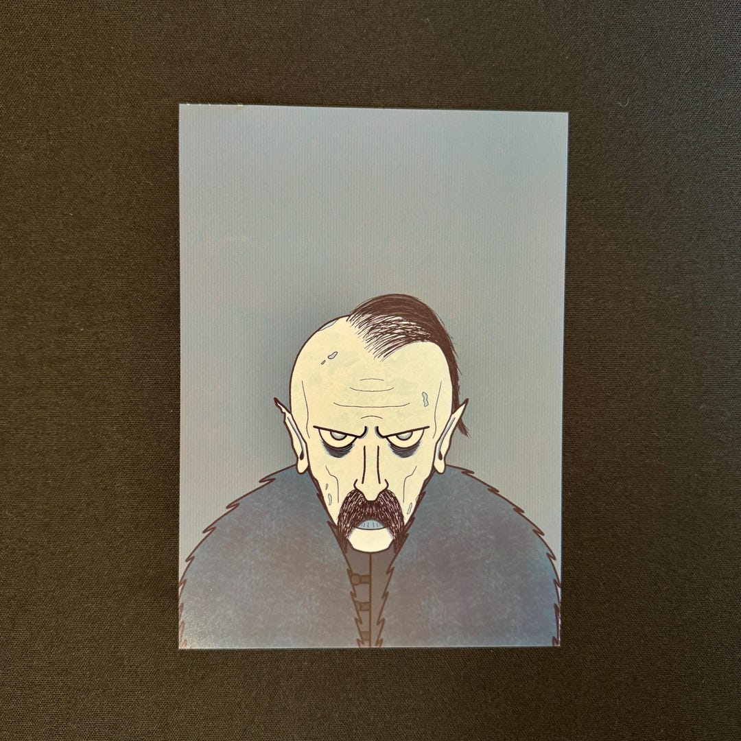 New Nosferatu Print Count Orlok Vampire Spooky Scary Halloween Gift ...