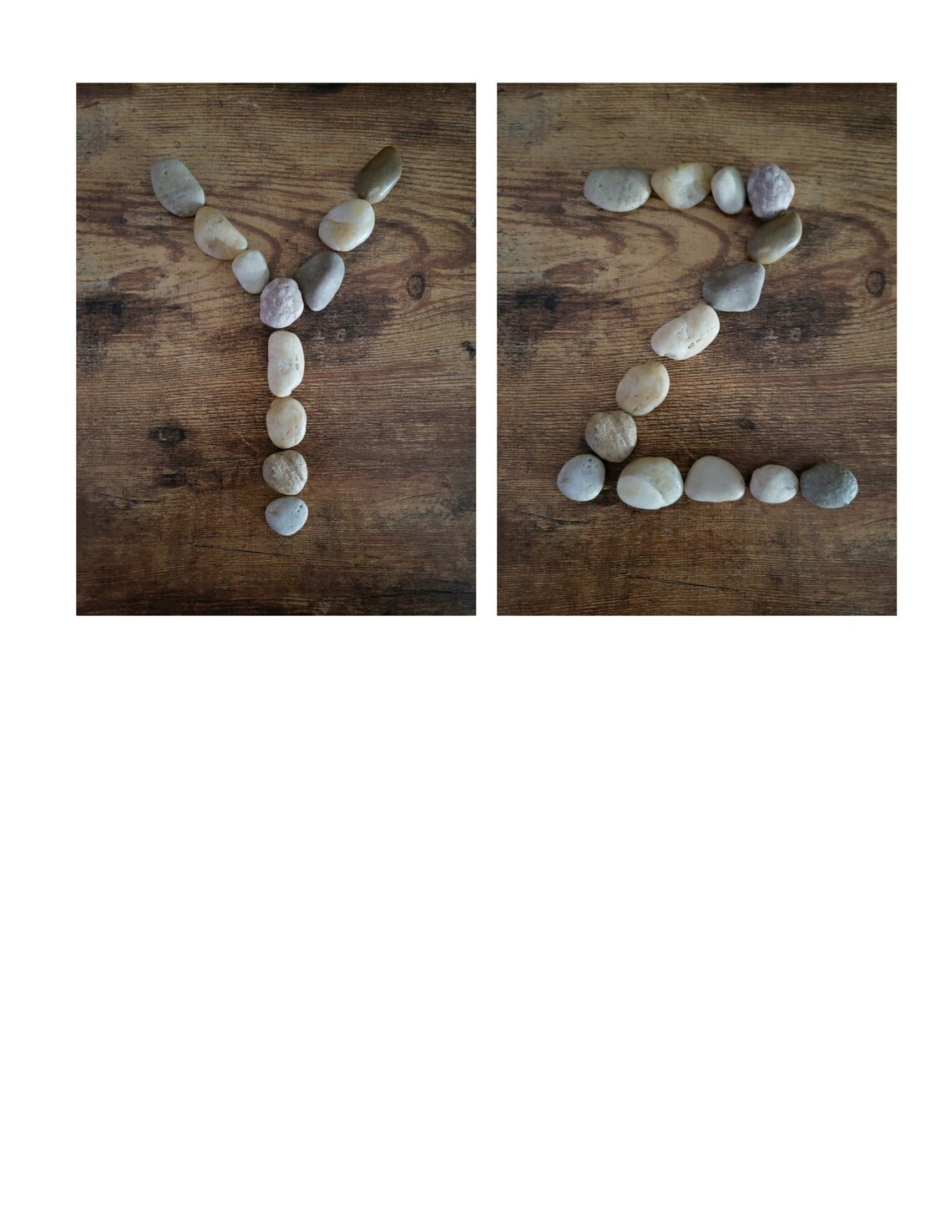 Nature Alphabet Activity Cards/toddler, Preschool, Kindergarten /reggio ...