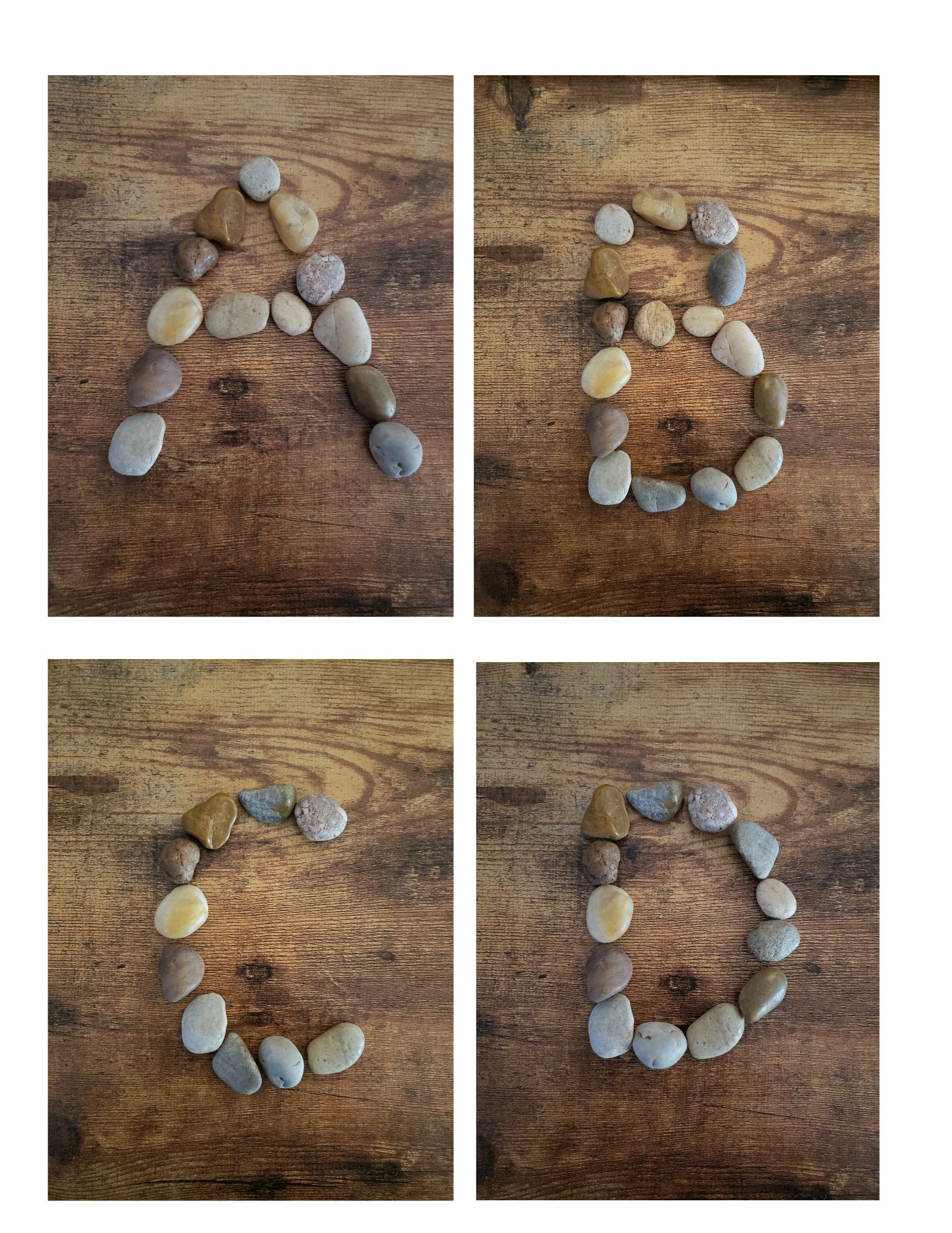 Nature Alphabet Activity Cards/toddler, Preschool, Kindergarten /reggio ...